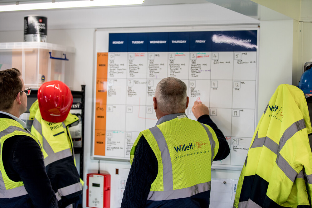 A day in the life of a project manager on a food factory site | Willett ...